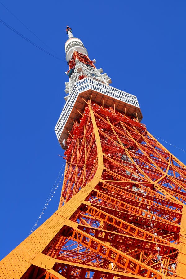 Torre de Tokio en Japón imagen de archivo. Imagen de ciudad - 31736895