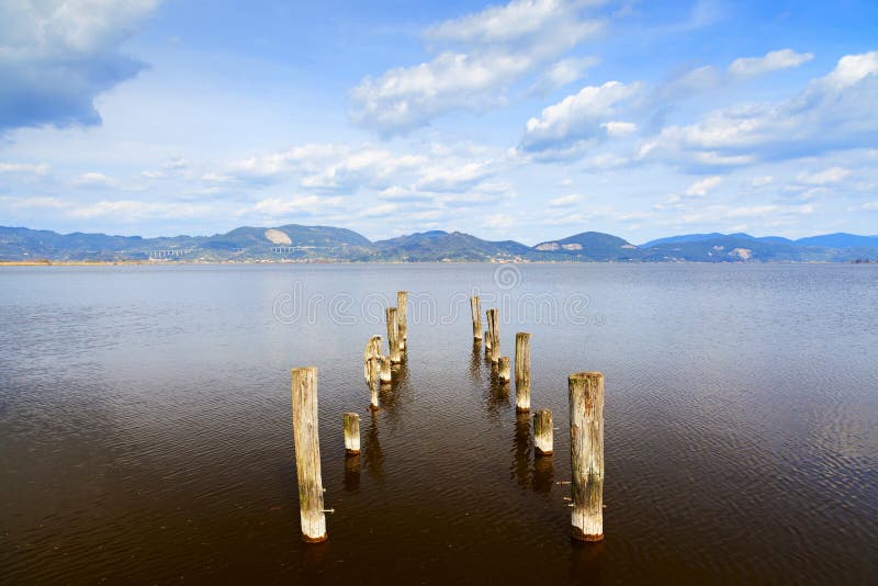Torre del lago view stock image. Image of sunny, versilia - 53359417