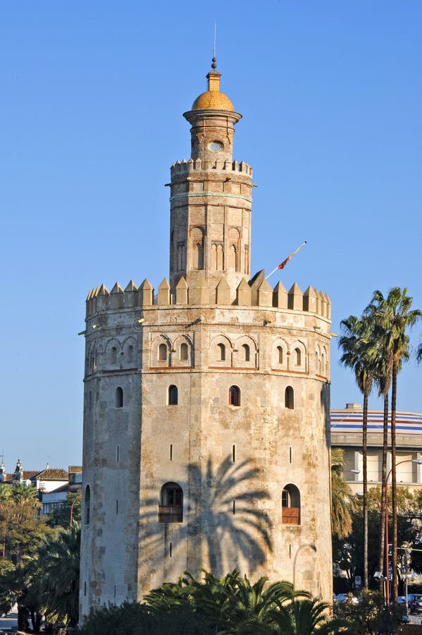 Torre del Oro in Seville stock photo. Image of andalusian - 42799268