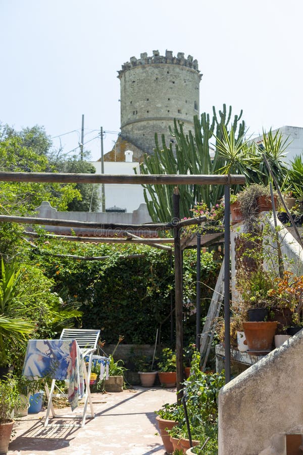 Torre del torone stock image. Image of blue, italian - 162664101