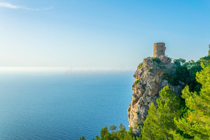 Torre Del Verger, Mallorca, Spain Stock Image - Image of watchtower ...