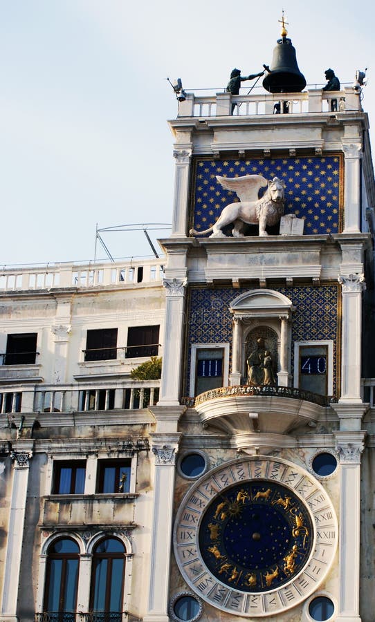 The Torre dell Orologio stock image. Image of italian - 14327047