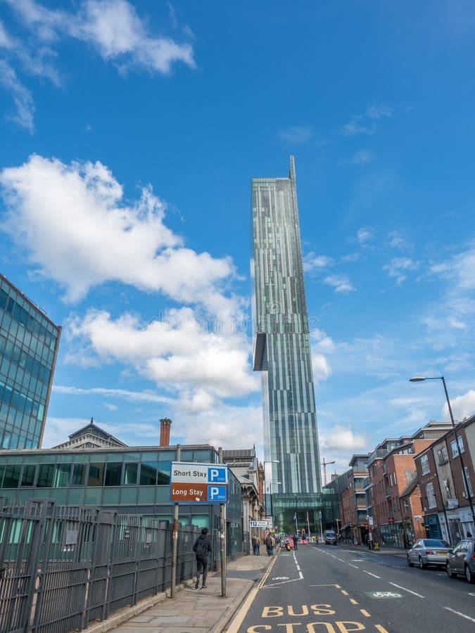 Torre Di Beetham a Manchester Fotografia Editoriale - Immagine di corsa ...
