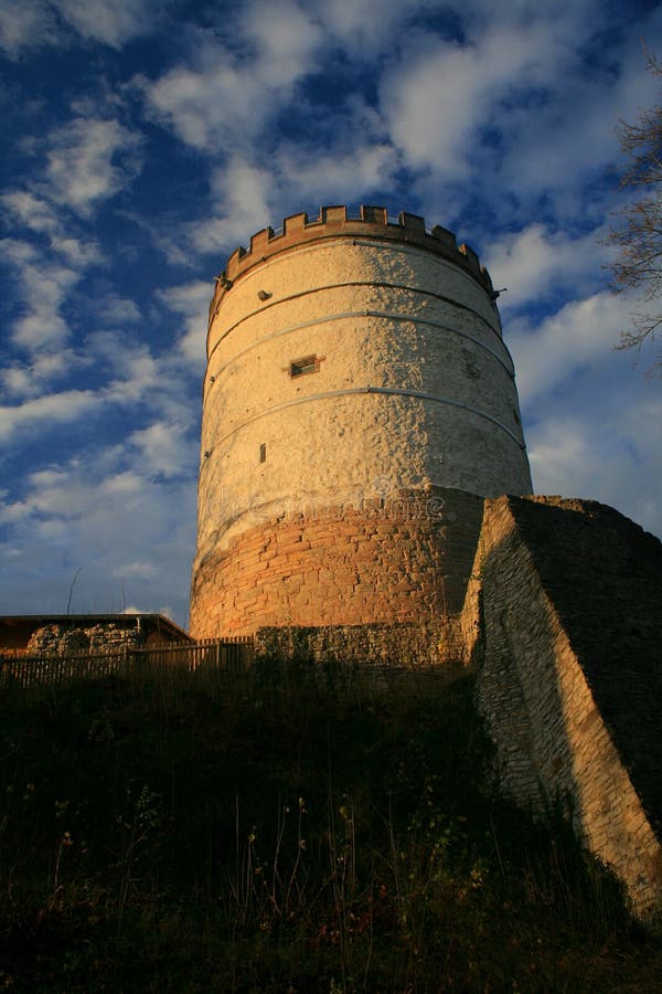 Torre do castelo foto de stock. Imagem de médio, saxonia - 27644134