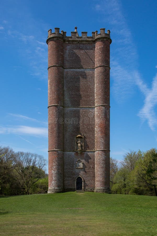 Torre Do ` S Do Rei Alfred, Stourhead, Wiltshire Imagem de Stock ...