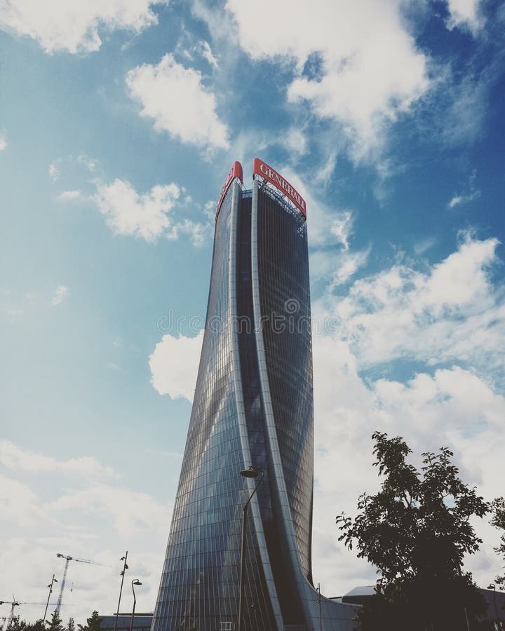 Torre hadid editorial stock image. Image of modern, architecture ...