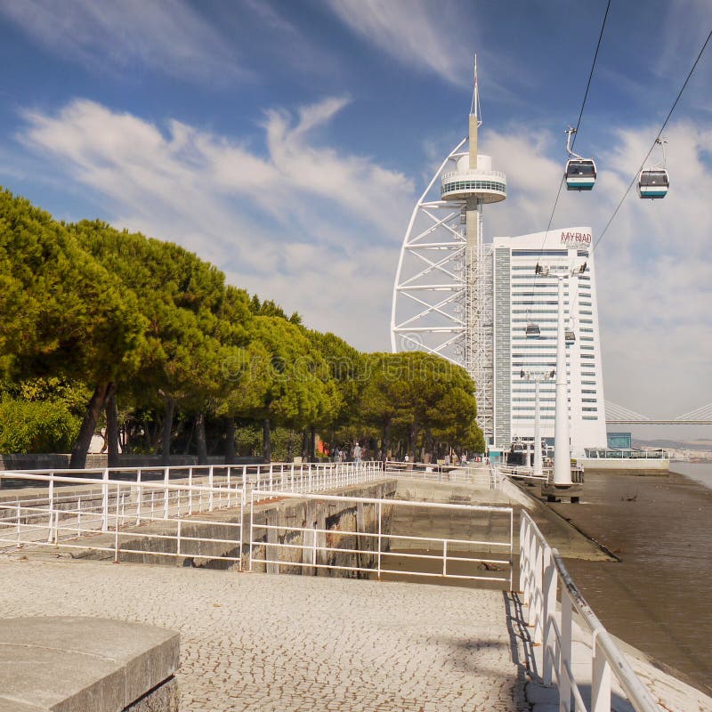 Torre Portugal de Lisboa imagem editorial. Imagem de lisboa - 81220215