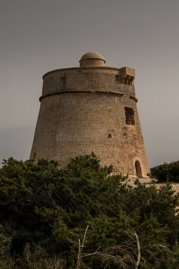 Torre Sal rosa tower stock image. Image of summer, historical - 246030863