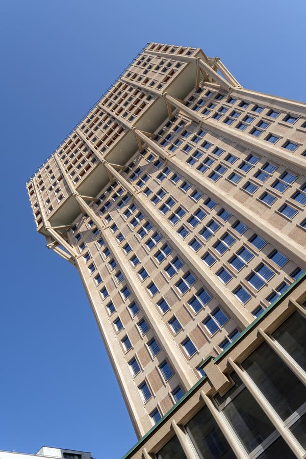 Torre Velasca (Velasca Tower) in Milan Stock Image - Image of italia ...