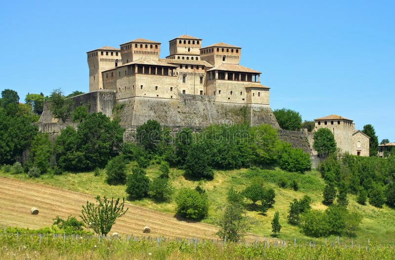 Torrechiara stock image. Image of parma, holiday, tour - 14690325
