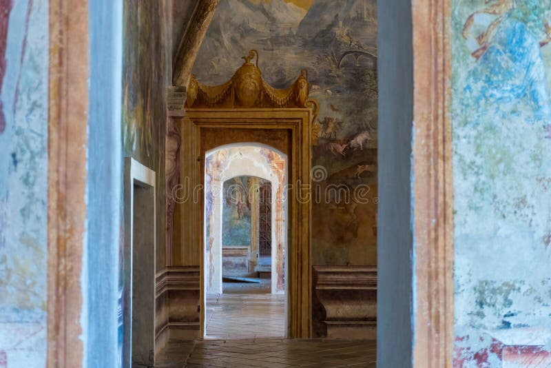 Torrechiara castle stock photo. Image of outdoors, inside - 266043670 Torrechiara castle stock photo. Image of outdoors, inside - 266043670