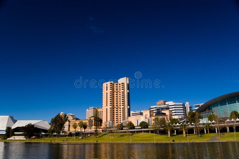Adelaide Cityscape stock image. Image of cityscape, architecture - 940755