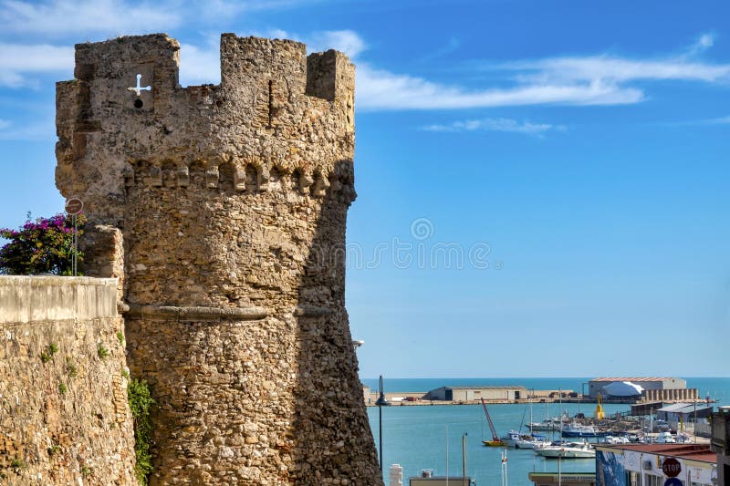Torretta Belvedere stock image. Image of harbour, belvedere - 280896305