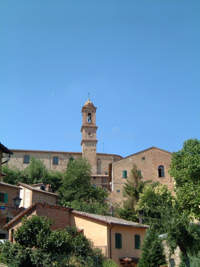 Torretta in Toscana fotografia stock. Immagine di flangia - 256468