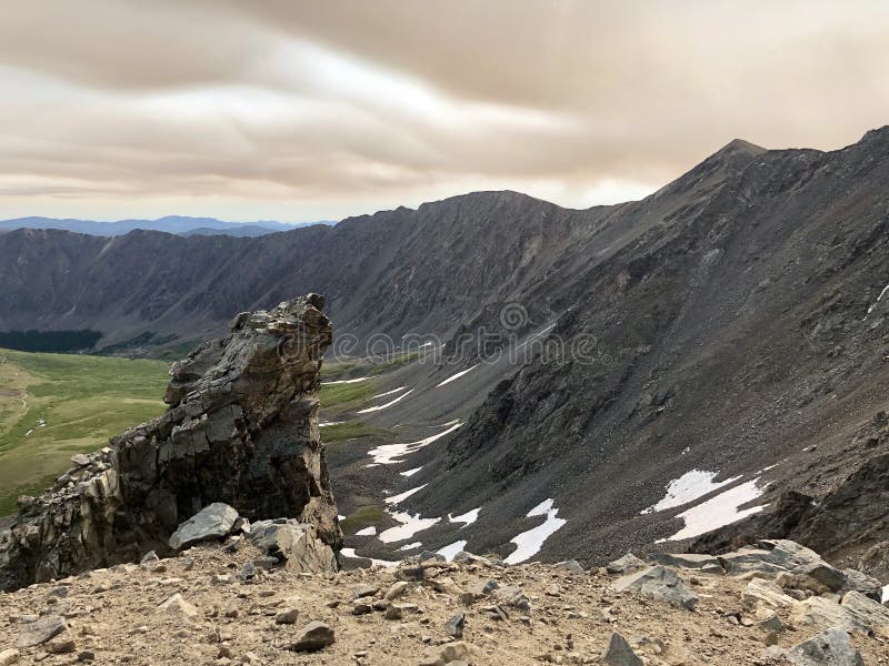 Torreys peak stock photo. Image of mountain, colorado - 186427644
