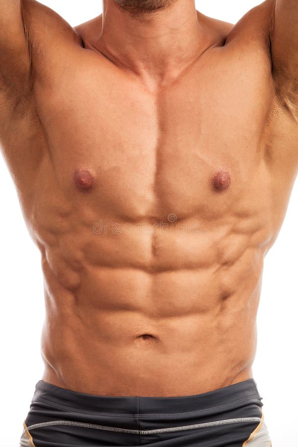 Torse masculin image stock. Image du exercer, adulte - 36241305
