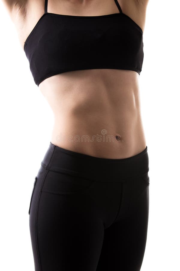 Torso femenino delgado foto de archivo. Imagen de muscular - 54040104