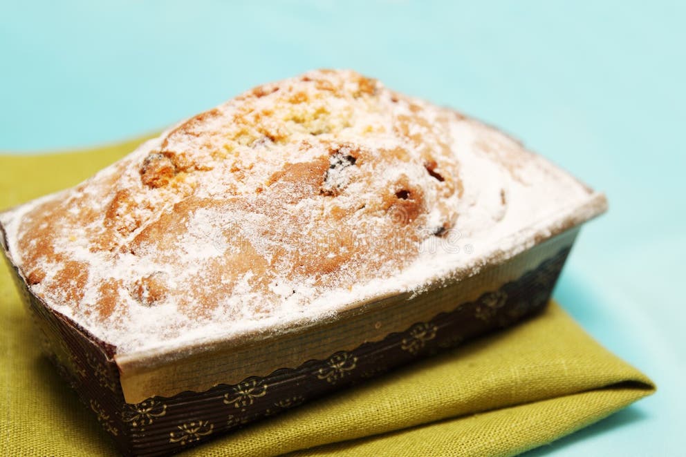 Torta Con El Azúcar En Polvo Imagen de archivo - Imagen de retrasado ...