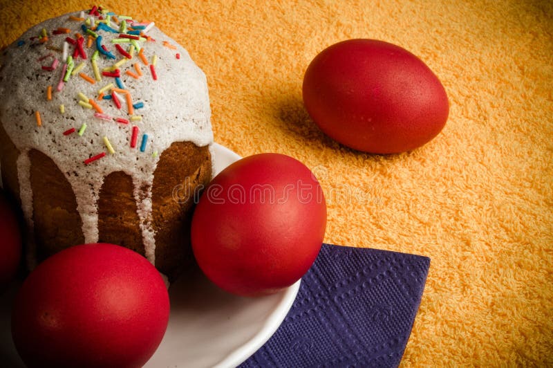 Torta rusa de Pascua foto de archivo. Imagen de harina - 111319228