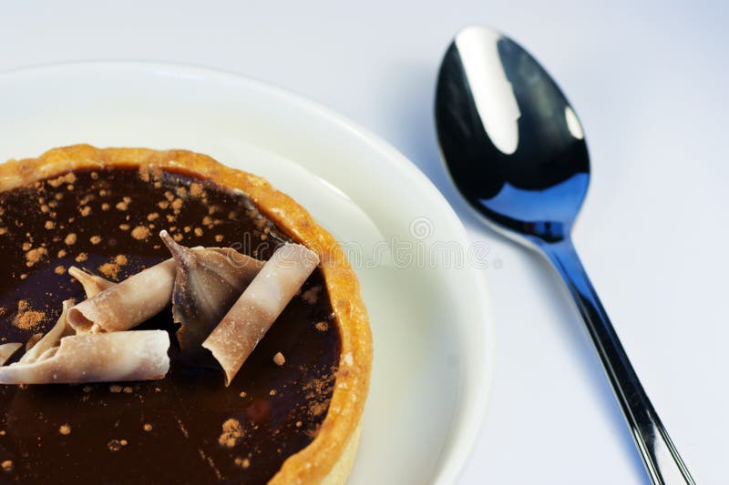 Torta Squisita Del Cioccolato Fotografia Stock - Immagine di forno ...