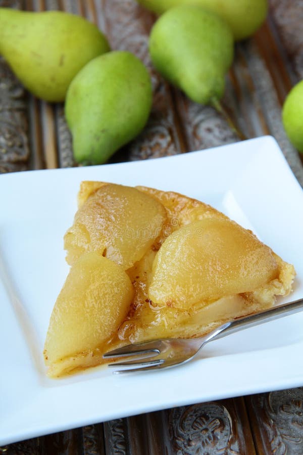Torta Tradicional Francesa Tarte Tatin Imagem de Stock - Imagem de ...