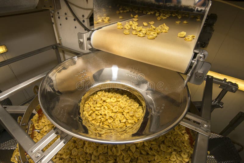 Pasta Production Plant, Industrial Italian Spaghetti, Food Theme Stock ...