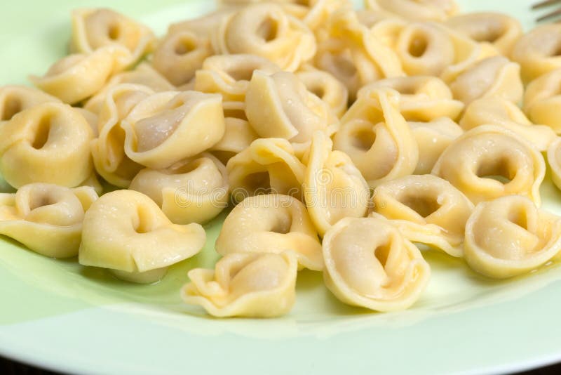 Tortellini are Ring-shaped Pasta or Stock Image - Image of gourmet ...