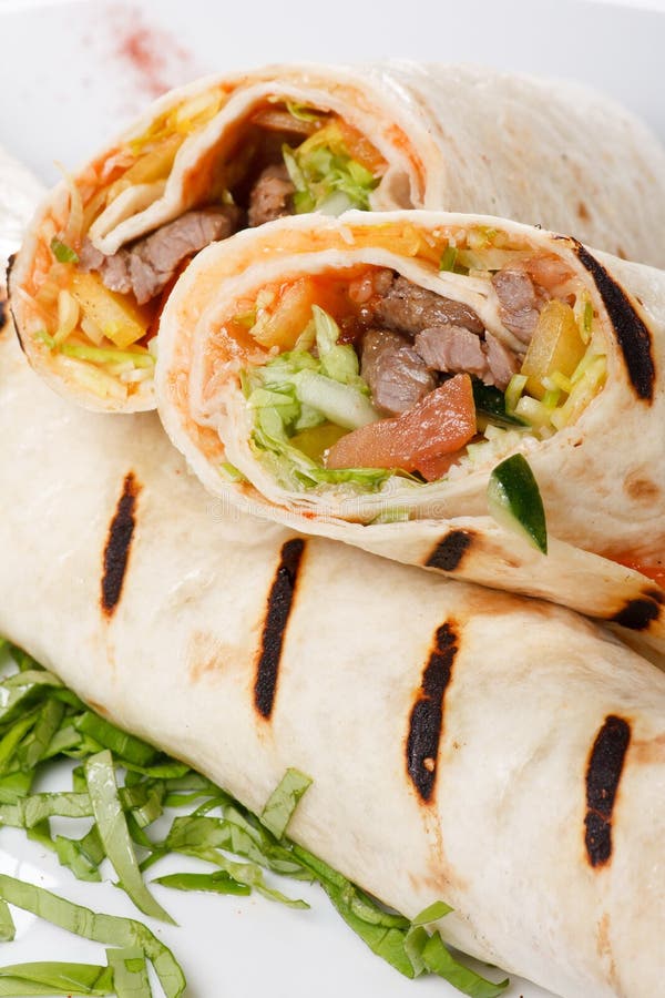 Tortilla Wrap stock photo. Image of lunch, health, green - 320242
