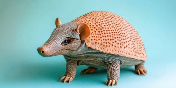 Tortoise Armadillo Model stock image. Image of reptile - 366271997