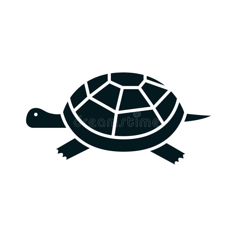 Tortoise Icon. Vector Illustration Decorative Design Stock Vector ...