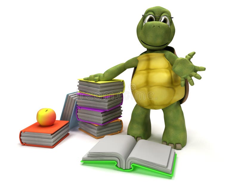 Tortoise Learning Stock Illustrations – 321 Tortoise Learning Stock ...