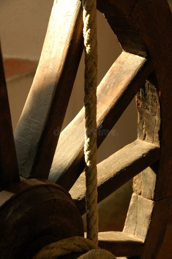 Torture wheel stock photo. Image of museum, rope, detail - 3104208