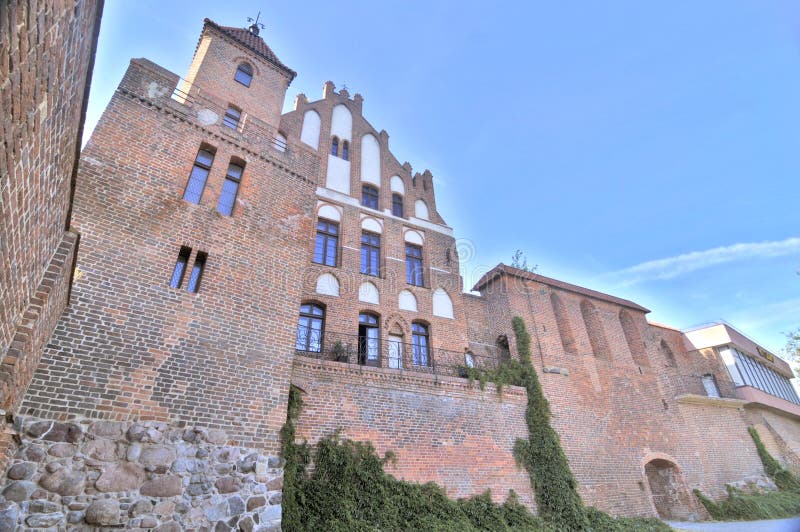 Toru? Castle of the Teutonic Order Located in Poland Stock Image ...