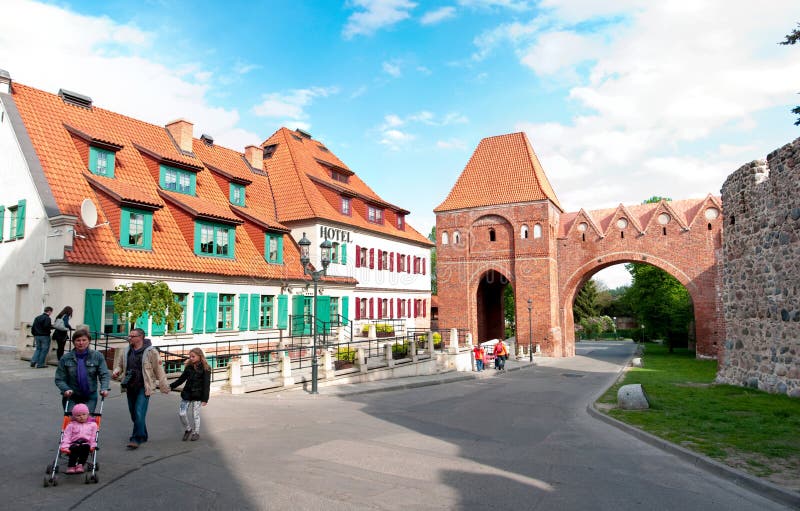 Torum, Polonia fotografia stock. Immagine di architettura - 19380198