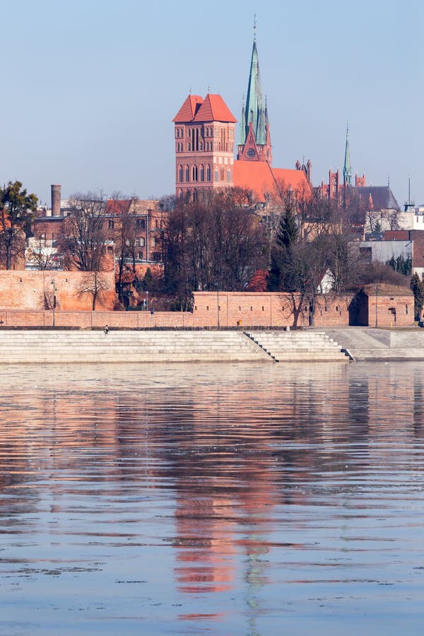 Torun - Old City stock image. Image of visit, famous - 43029529