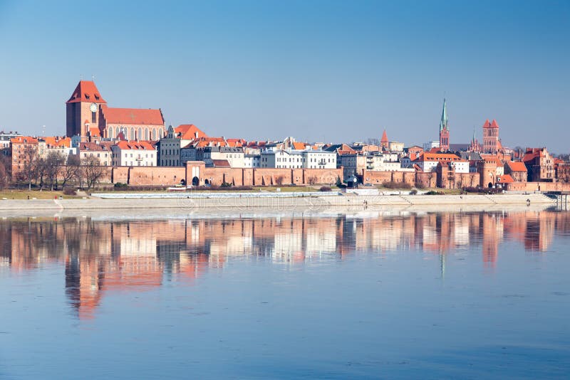 Torun - Old City stock photo. Image of teutonic, city - 43029480