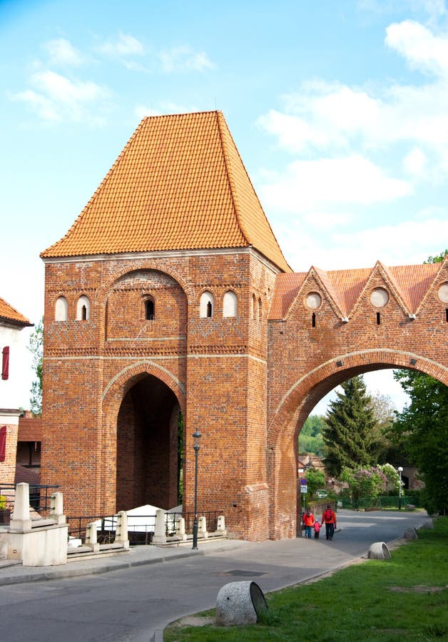 Torun, Poland stock photo. Image of castle, traditional - 19427682