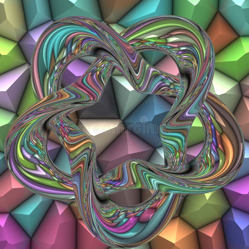 Torus. Infinit Universe stock illustration. Illustration of quantum ...