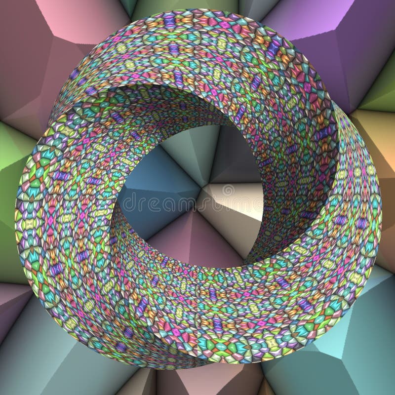 Torus. Infinit Universe stock illustration. Illustration of torus ...