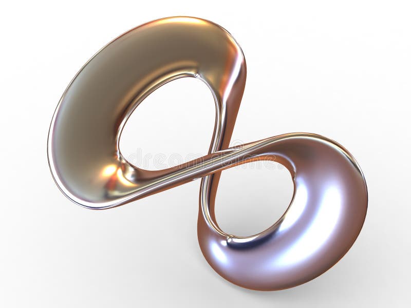 Torus knot stock illustration. Illustration of sphere - 6689649