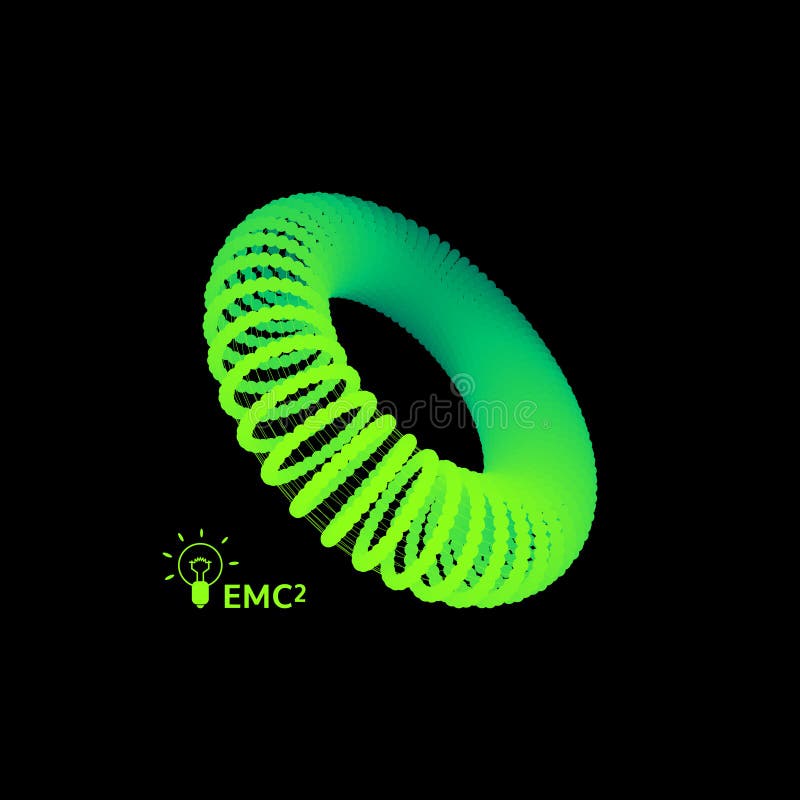 Torus. Molecular Lattice. Connection Structure Stock Vector ... Torus. Molecular Lattice. Connection Structure Stock Vector ...