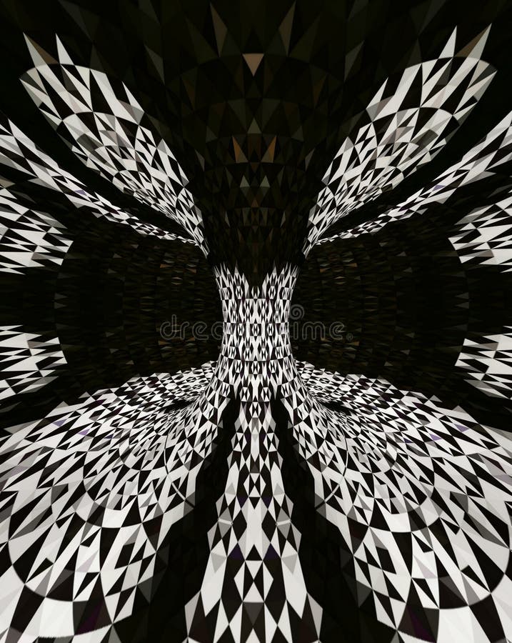 Torus Shape Structure Pattern and Design Stock Illustration ...