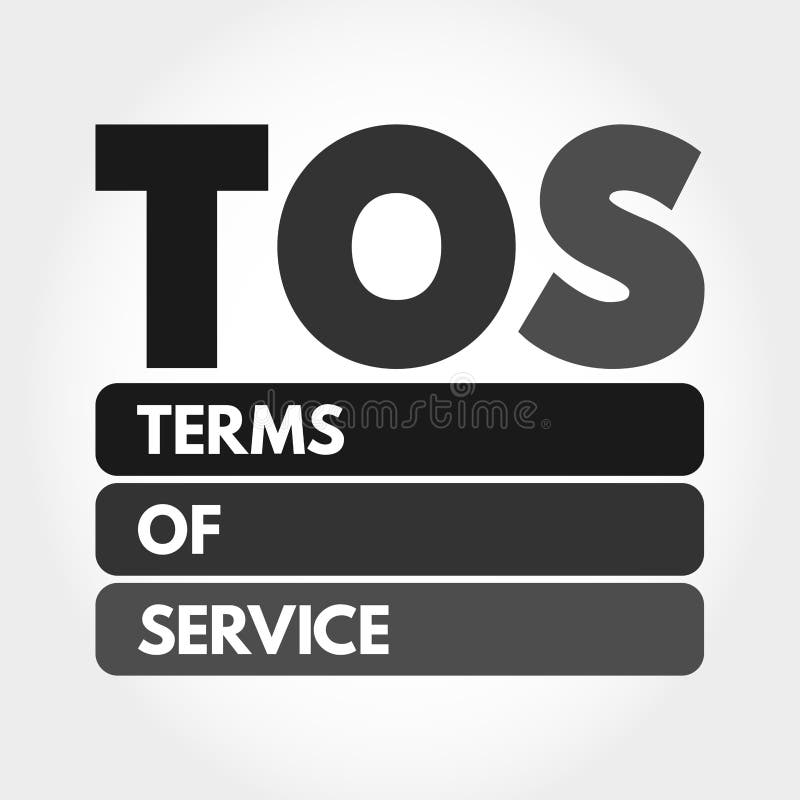 Tos Terms Stock Illustrations – 87 Tos Terms Stock Illustrations ...