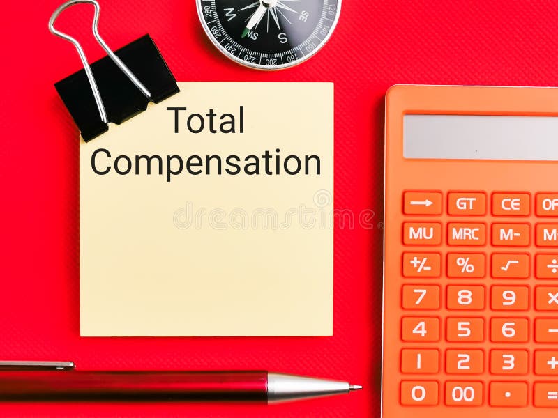 Total Compensation stock photo. Image of compensation - 14404232