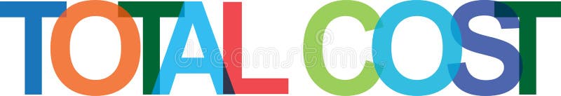 Cost and Value Illustration Stock Illustration - Illustration of black ...