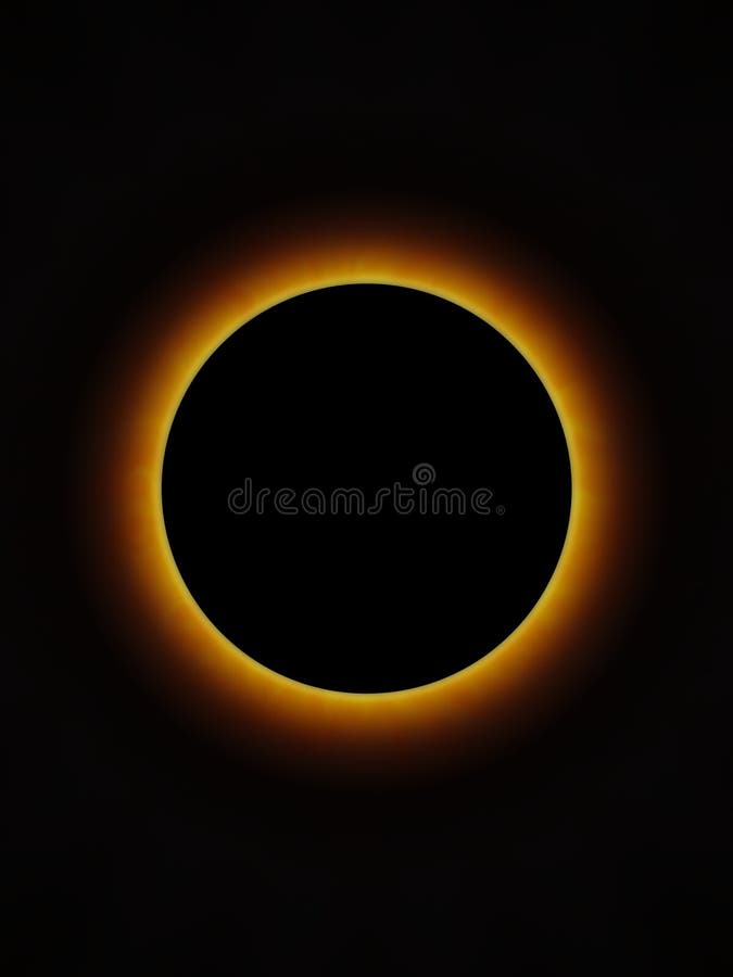 Total eclipse stock image. Image of glow, circle, naught - 383519