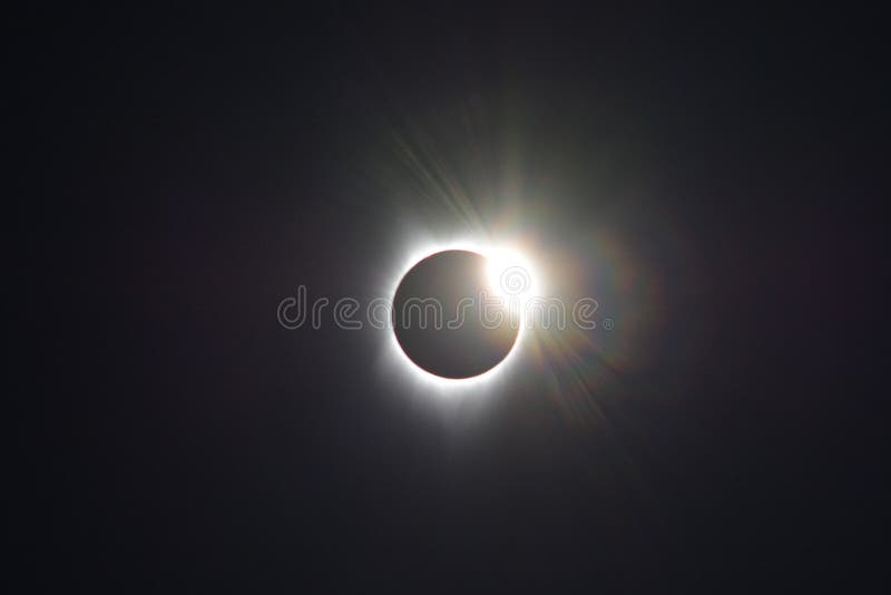 Total eclipse stock image. Image of glow, circle, naught - 383519