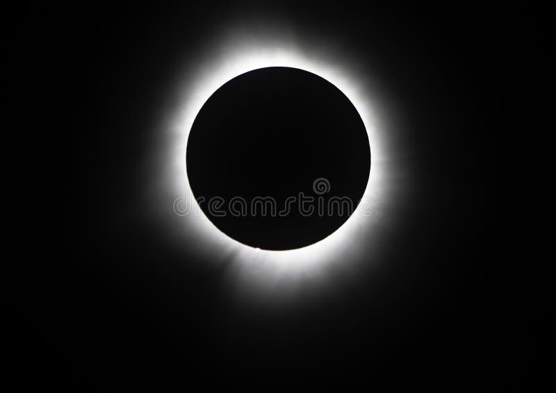 Total Eclipse Fishers Indiana April 2024 Editorial Photo - Image of ...
