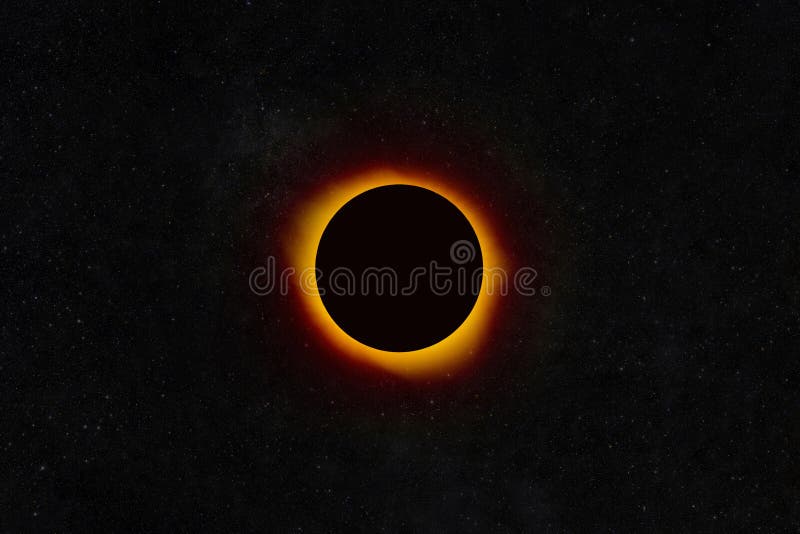 Mars Planet on a Starry Sky in Space. Travel To New Land Mars with ...