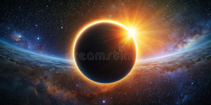 A Total Eclipse of the Sun Solar Eclipse Solar System Planets AI ...